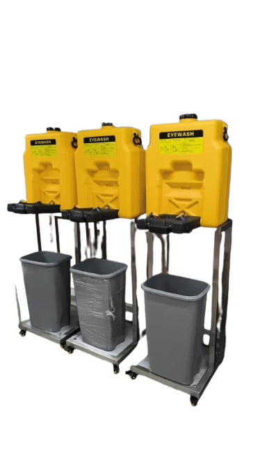 ESTACIÓN DE LAVAOJOS PORTATIL CON RECIPIENTE RECOLECTOR - Next Lab Colombia